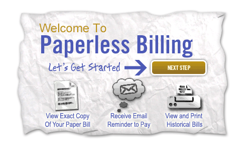 >> Receive an Email Notification when your bill is ready